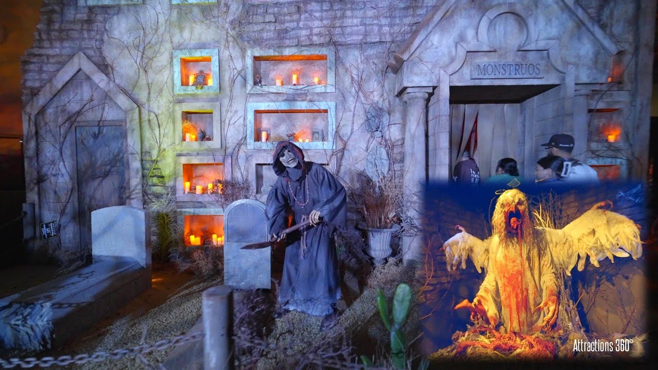 Monstruos Haunted House Walkthrough | HHN at Universal Studios ...