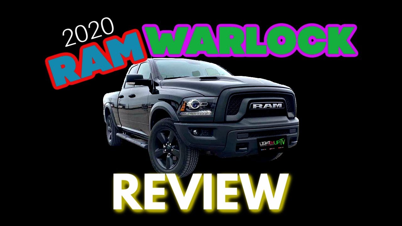 2020 Dodge Ram Warlock truck review with Brian - YouTube