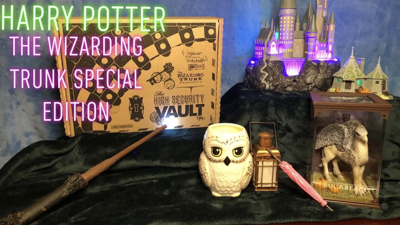 THE WIZARDING TRUNK SPECIAL EDITION- THE GROUNDS KEEPER UNBOXING 2021 ...