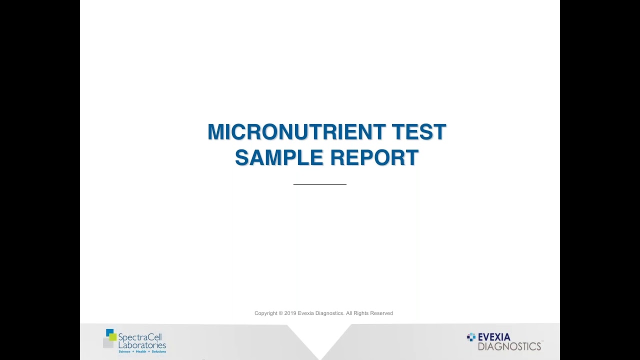 Introduction To Micronutrient Testing - YouTube