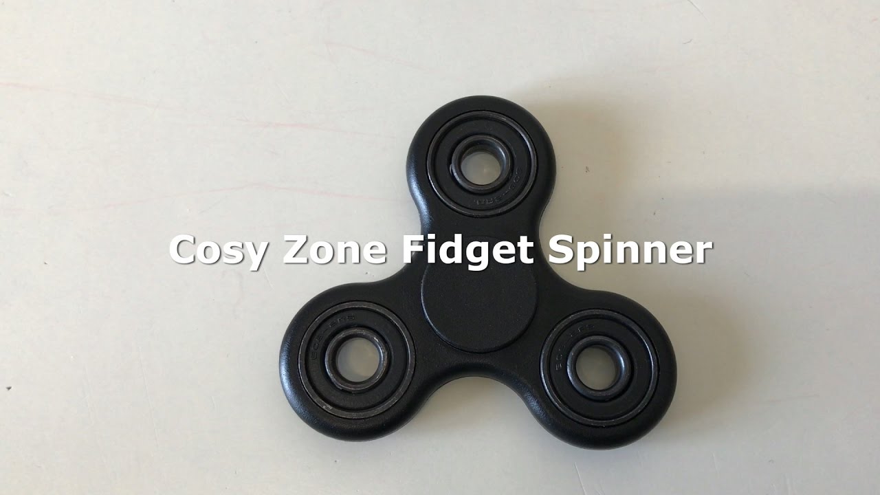Cosy Zone Fidget Spinner - Unboxing - YouTube