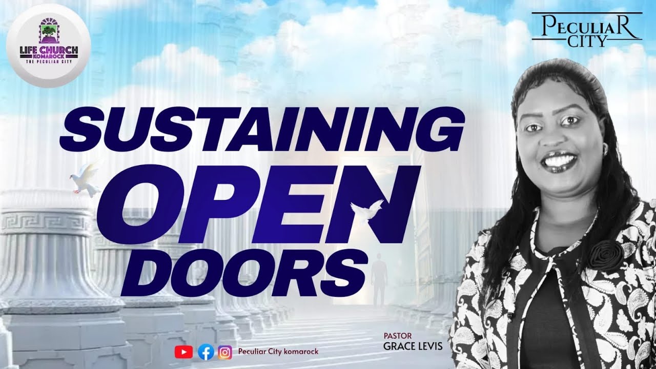 SUSTAIN OPEN DOORS || PST GRACE - YouTube