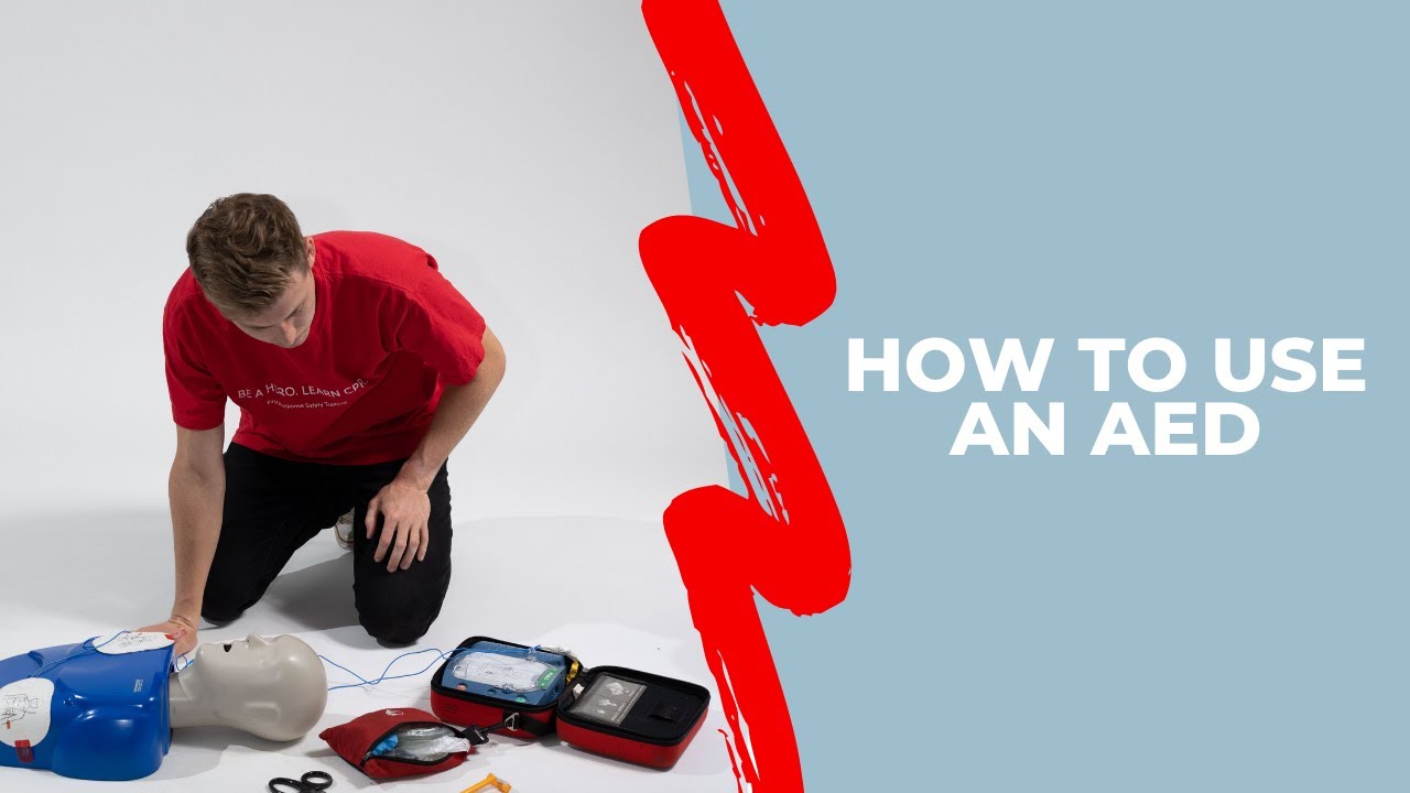 How To Use an AED for Adult and Child - YouTube