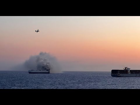 Lithium-ion Battery Fire On Cargo Ship: Safety Risks Exposed - YouTube