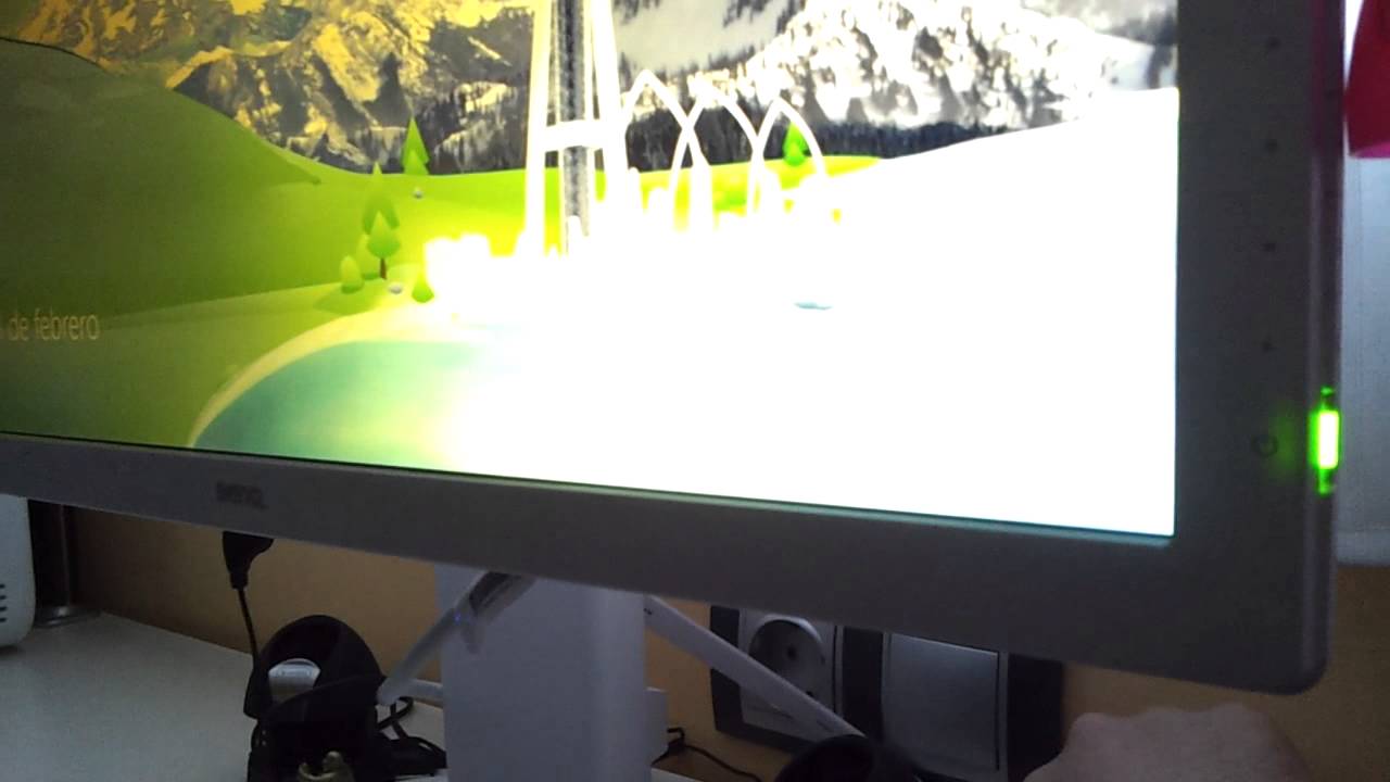 Fallo monitor BenQ RL2450HT - YouTube