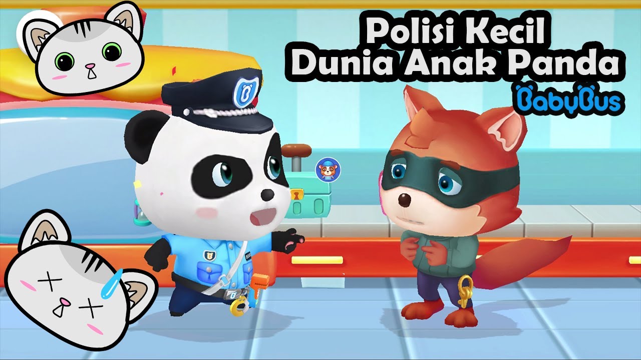 POLISI BAYI PANDA | POLISI BAYI PANDA MENAGKAP PENCURI | LAGU ANAK ...