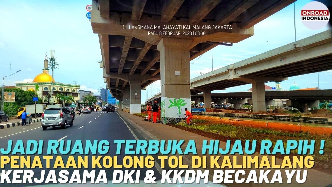 Mantab Jakarta Timur! DKI dan KKDM BECAKAYU Bekerjasama MENATA KOLONG ...