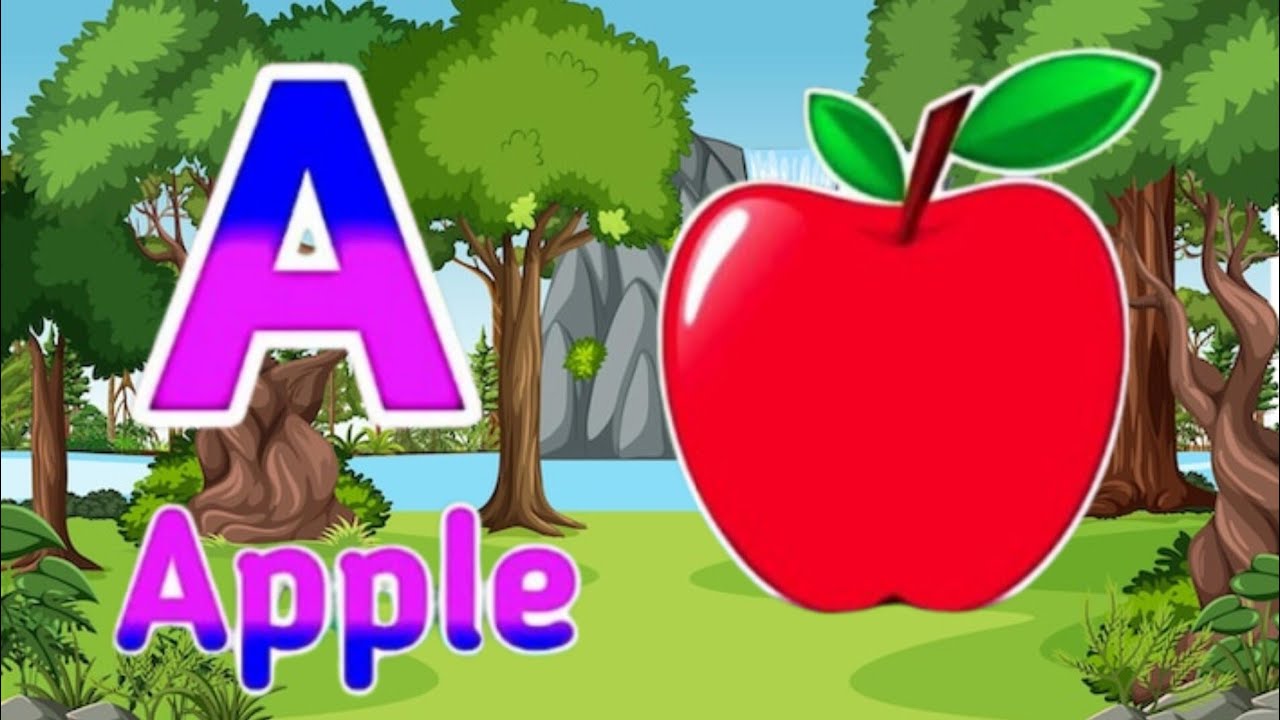 Phonics Song 2 with TWO Words in 3D - A For Airplane - ABC Alphabet ...