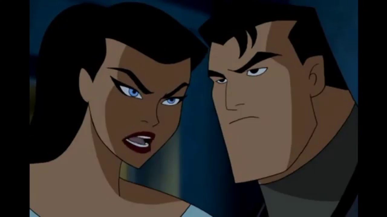 Beso entre Mujer Maravilla y Batman AUDIO LATINO - YouTube