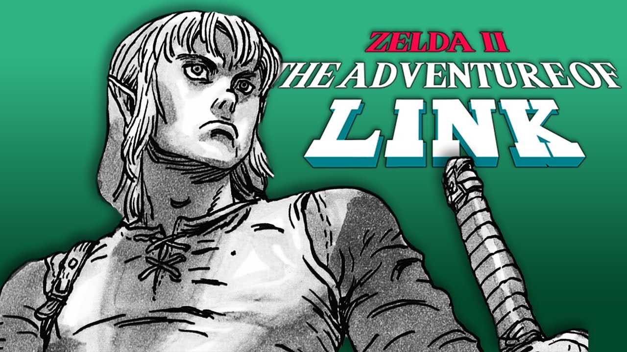 Zelda II: The Adventure of Link REMASTERED (pt 2) - YouTube