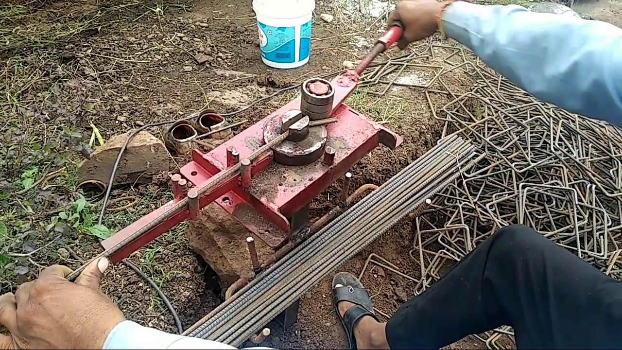 sariya ring making machine - YouTube
