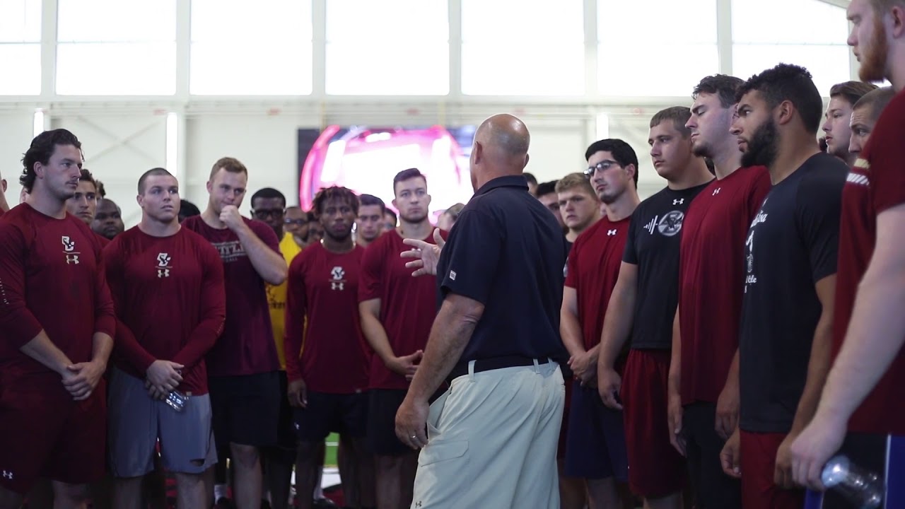 Football: First Visit to the Fish Field House (Aug. 2, 2018) - YouTube