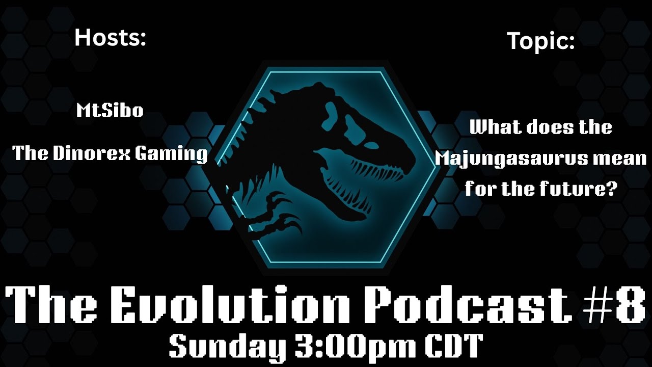 The Evolution Podcast #8 with @TheDinorexGaming and @TheDinosaurRevival ...