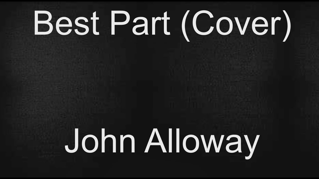 "best part" - daniel caesar (feat. h.e.r.) (cover) - YouTube