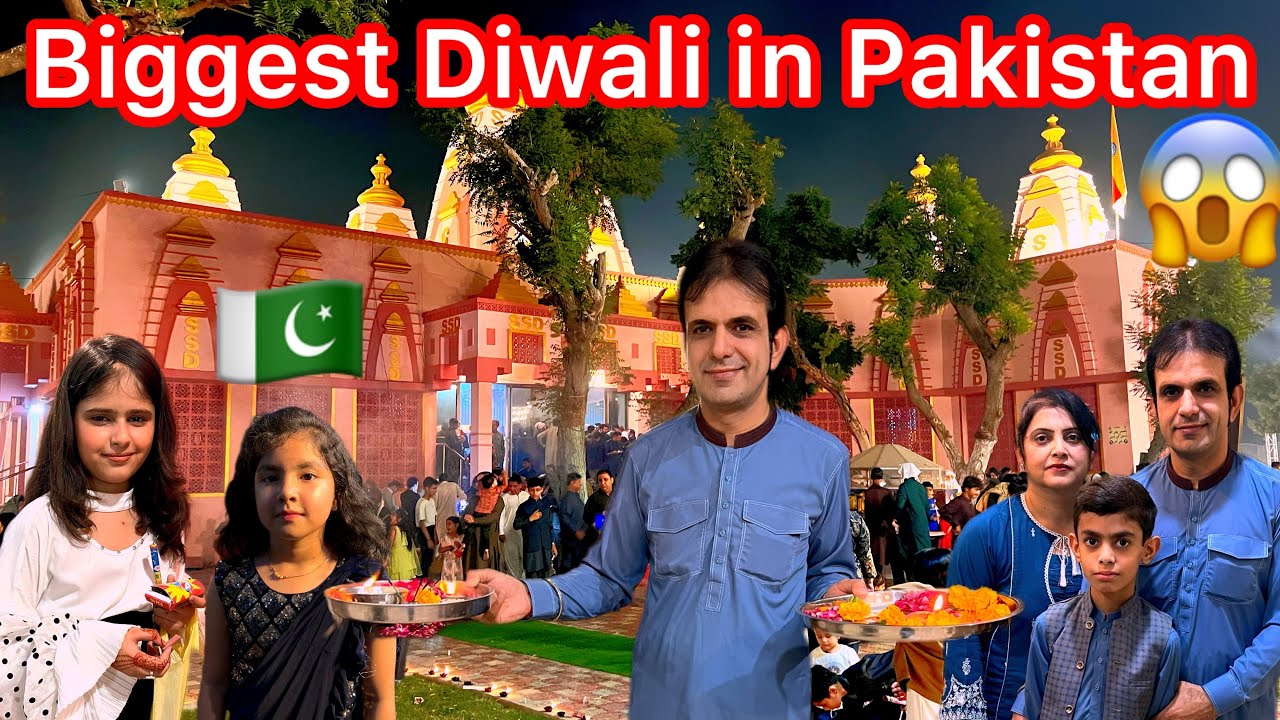 Biggest Diwali in Pakistan 😱🇵🇰| Diwali Celebration in Sindh Pakistan ...