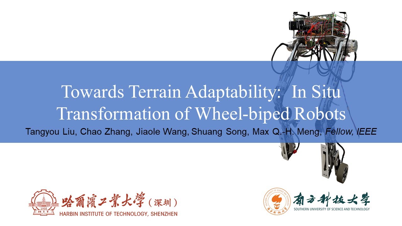 Towards Terrain Adaptability: In SituTransformation of Wheel-biped ...