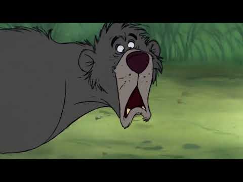 Baloo vs Shere Khan (The Jungle Book 1967)