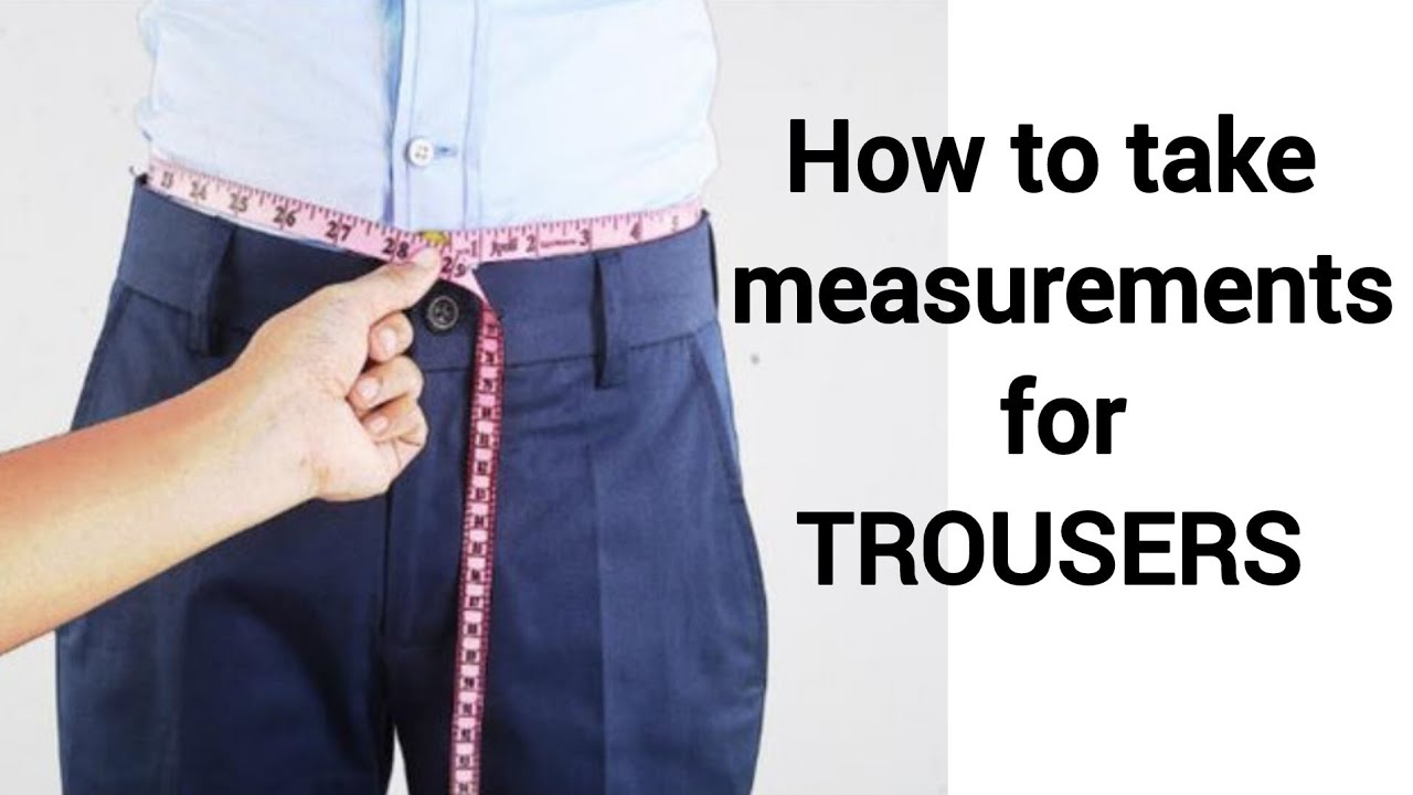 How to take TROUSER measurements perfectly| well detailed| #beginners ...