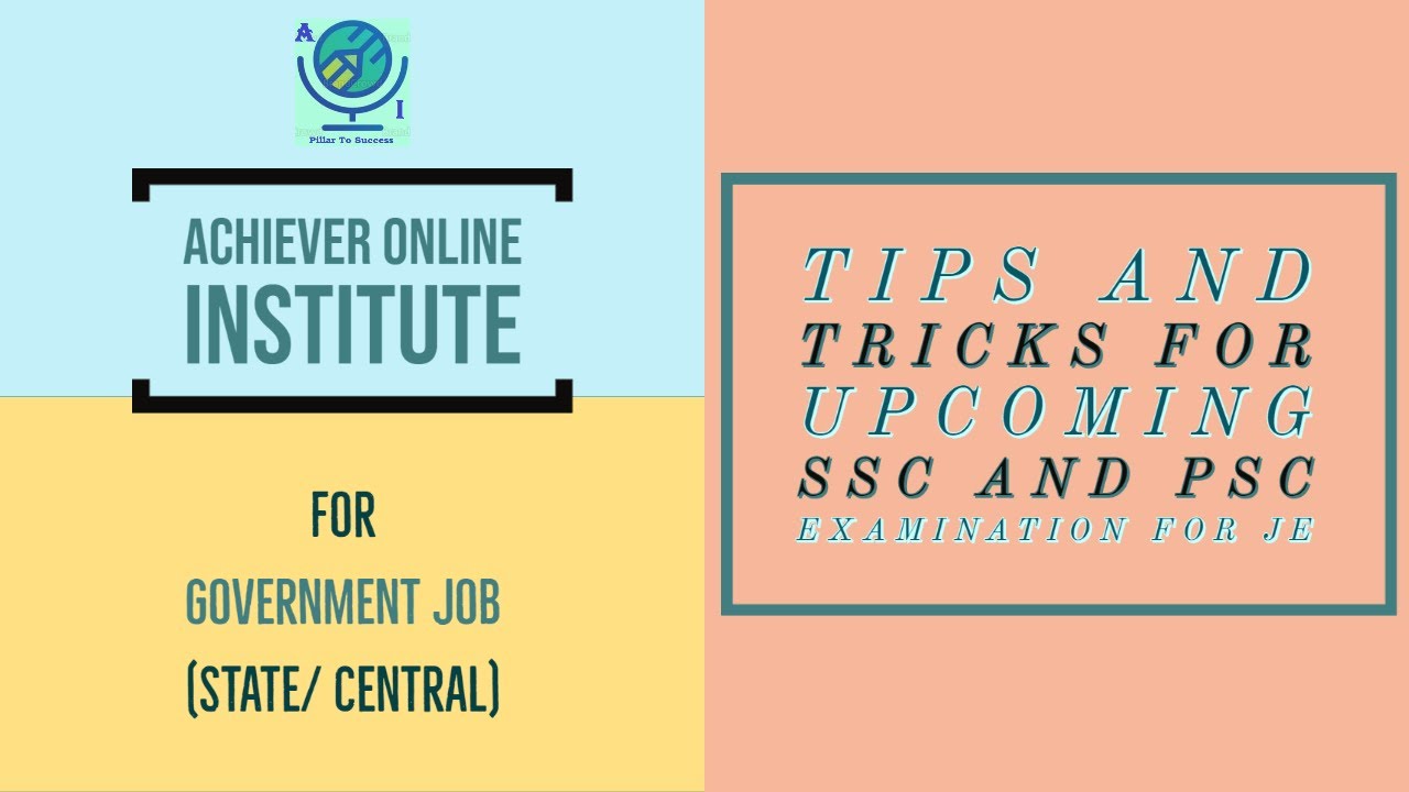 Preparation for SSC & PSC - YouTube
