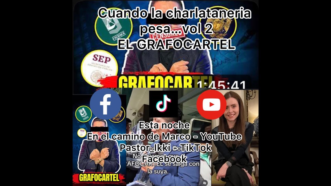 Cuándo la charlatanería pesa… vol. 2 EL GRAFOCÁRTEL!! - YouTube