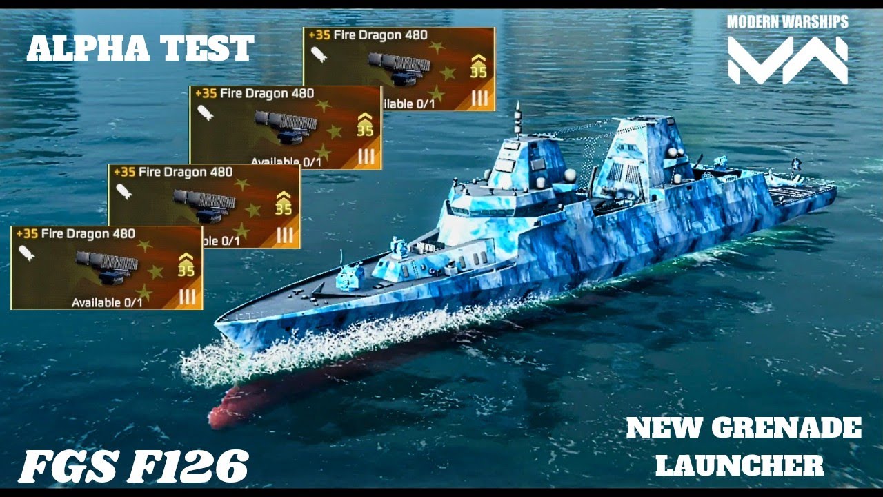 FGS F 126 - With 4x FIRE DRAGON 480 New Grenade launcher 🔥# ...