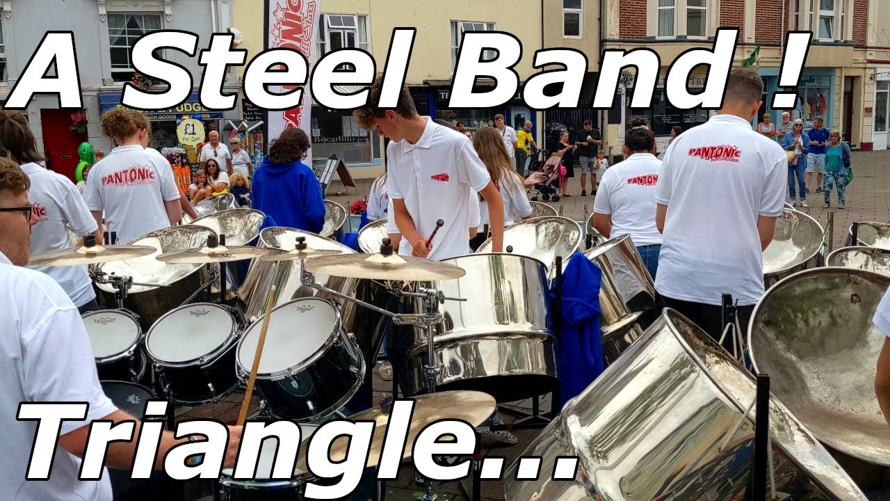 “Pantonic All Stars” Steel Orchestra - Mostly Teignmouth Town - 15/08 ...