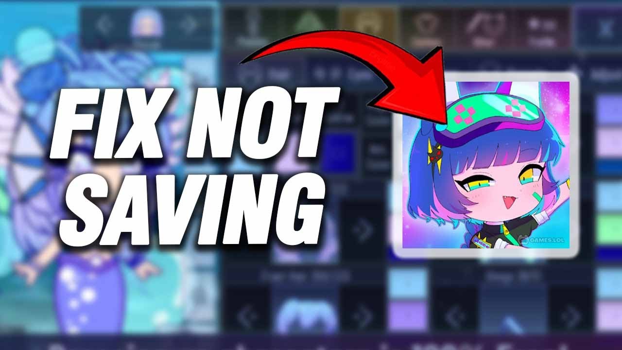 How To Fix Gacha Club Not Saving | Final Solution - YouTube
