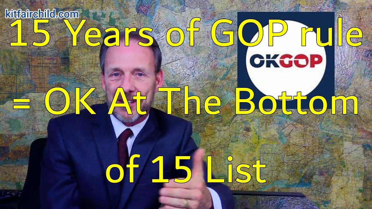S1:E2 (15 Years of Republican Rule = OK At The Bottom Of 15 List - YouTube