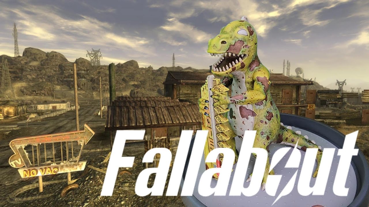 Fallout New Vegas' Dinky the T-rex unboxing Fallabout Episode 2 - YouTube