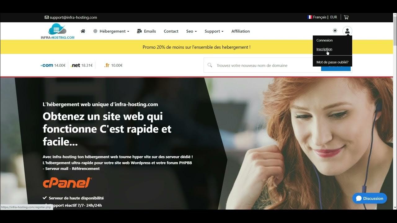 Intro infra hostign panel Cpanel - YouTube