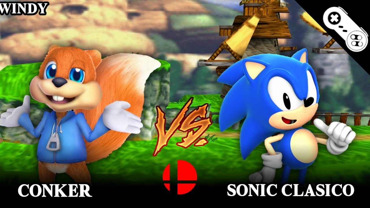 Conker vs Sonic Clasico (Smash Remix). - YouTube
