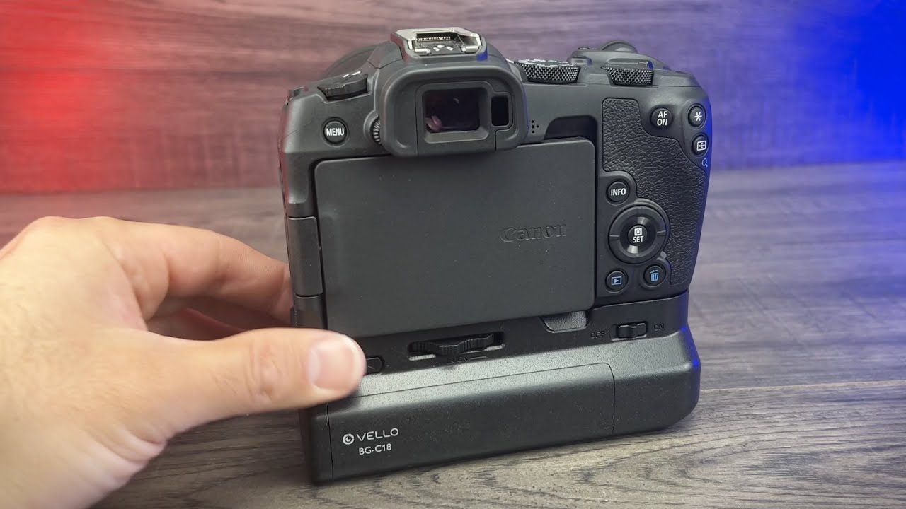 Vellogear Camera Grip - Solution for Canon R8 - YouTube