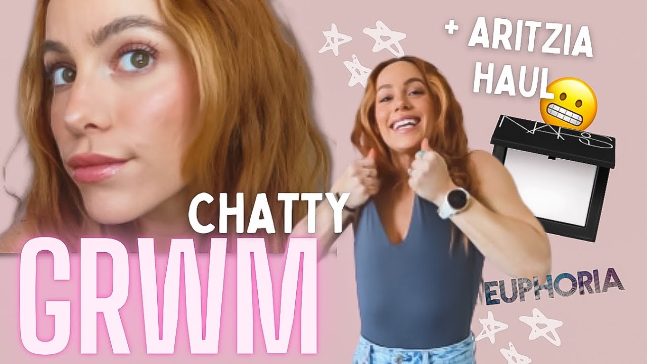 CHATTY GET READY WITH ME | PAST JOBS, TALKING GRATITUDE + ARITZIA HAUL ...
