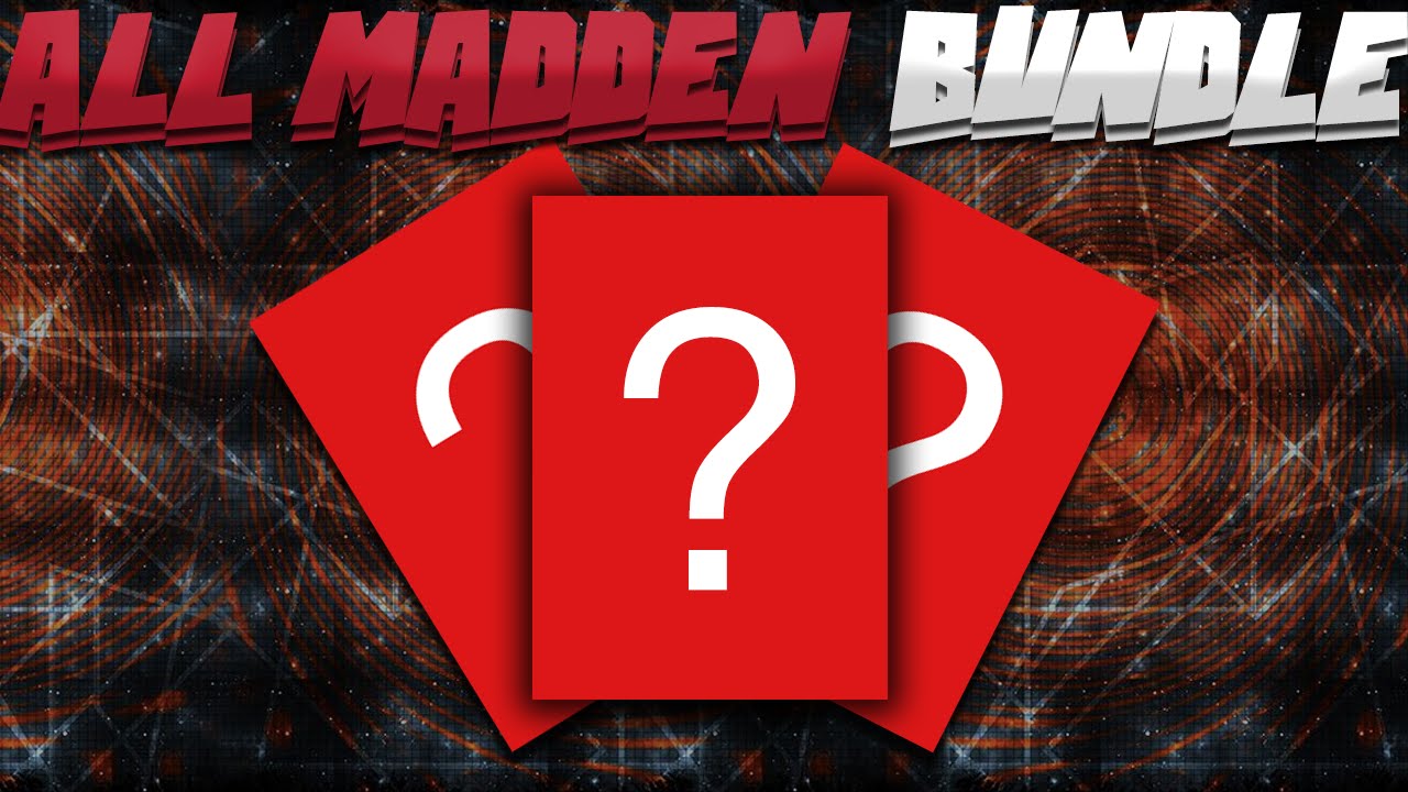 ALL MADDEN PACK BUNDLE WITH GUARANTEED ELITE! MADDEN NFL 16 ULTIMATE ...