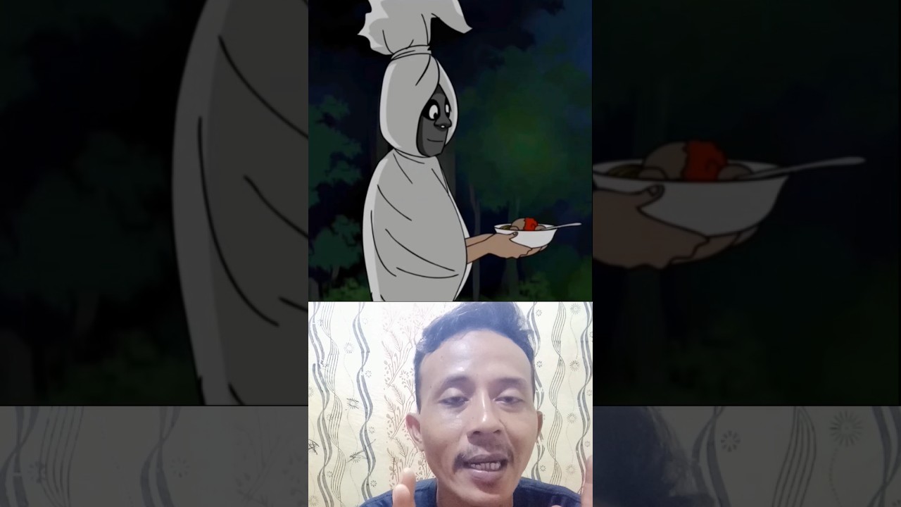 POCONG MAU MAKAN BAKSO #fypシ゚viral#alurceritafilm#pocongviral - YouTube