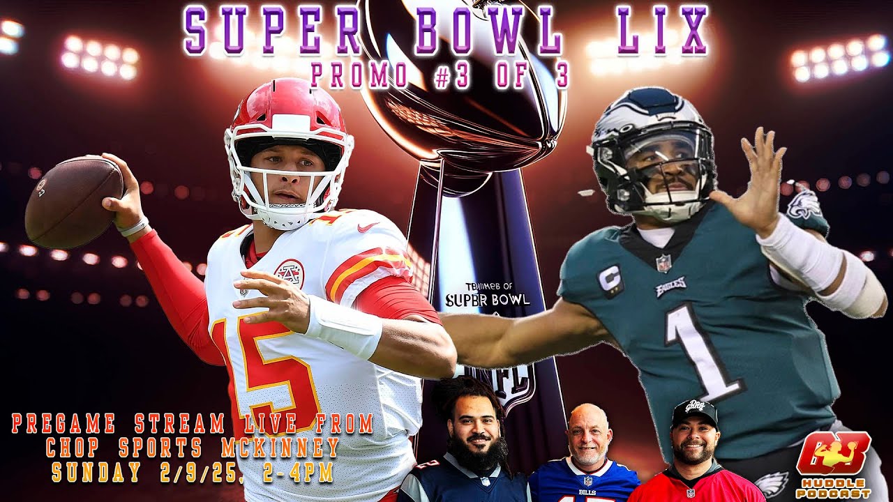 QB Huddle Podcast Super Bowl LIX Promo #3 - YouTube