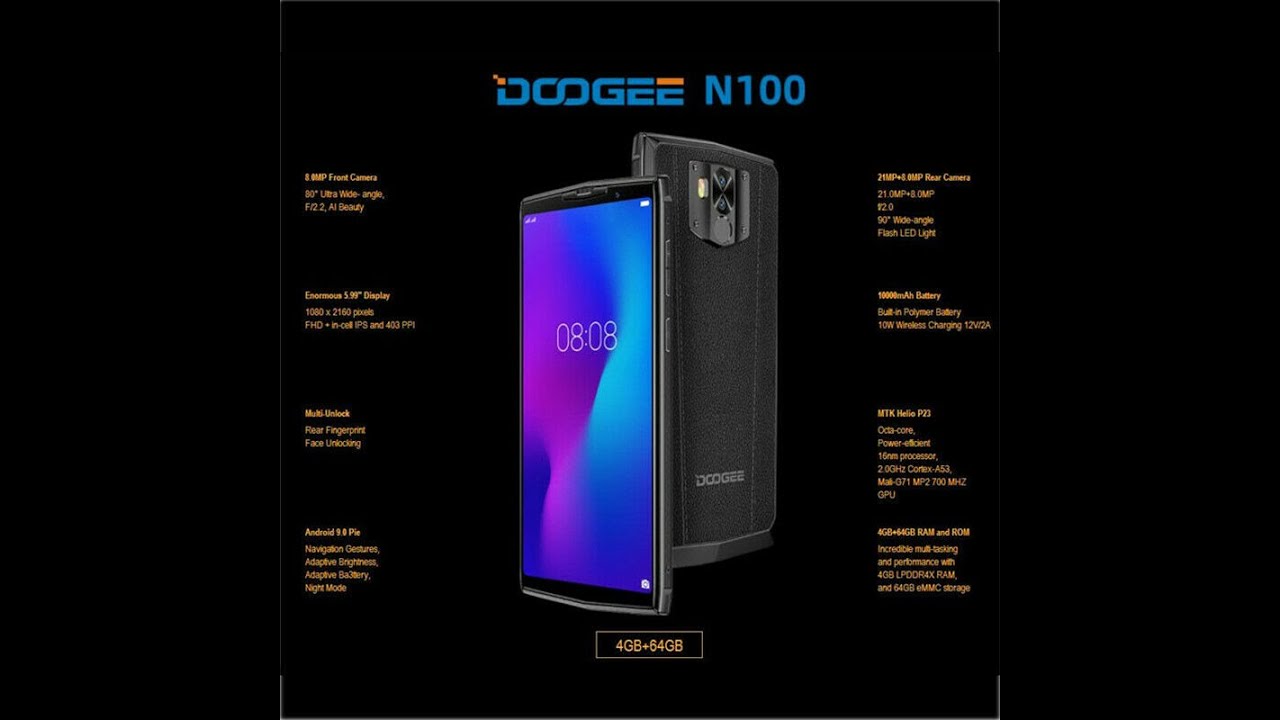 Doogee N100 Unboxing and Review. - YouTube