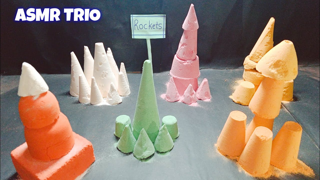 Different Types of Rockets ASMR Baking soda Crushing #asmr - YouTube