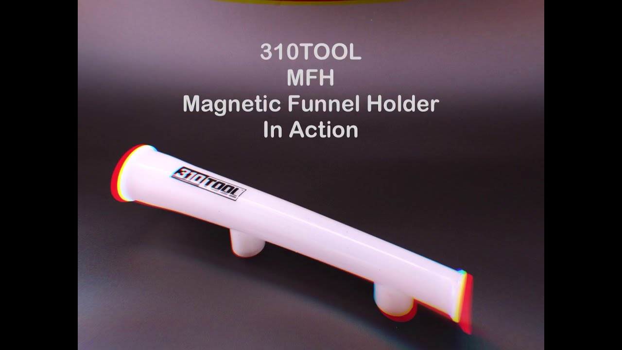 No Mess Funnel Holder Storage - Magnetic Funnel Holder ( MFH ). - YouTube