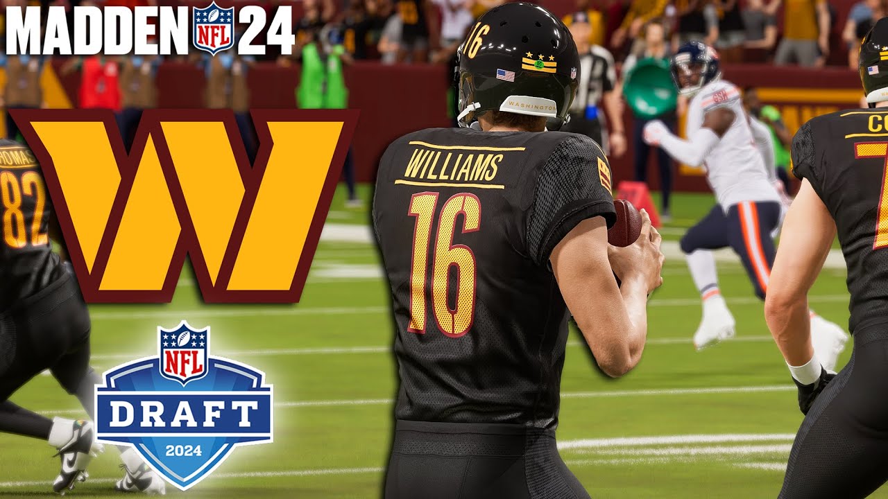 Caleb Williams Drafted by Washington Commanders In The 2024 NFL Draft ...