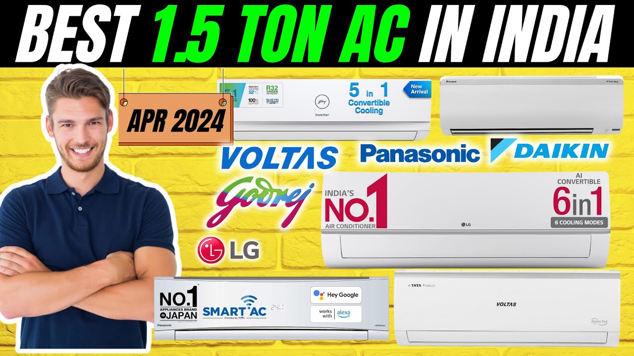 [TOP⚡5] Best 1.5 Ton Ac In India 2024 | Best AC in India | 1 Ton Ac In ...