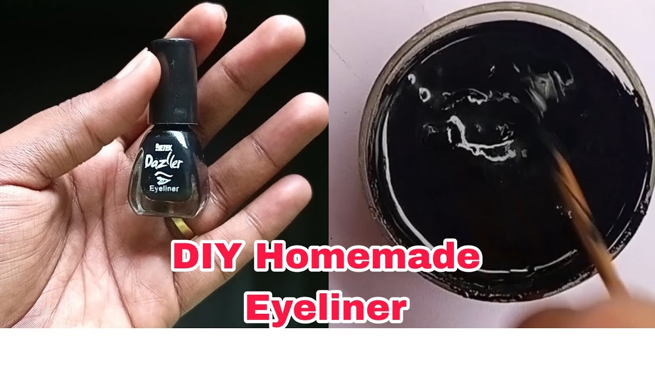 DIY Homemade Liquid Eyeliner | Only 2 ingredients | - YouTube
