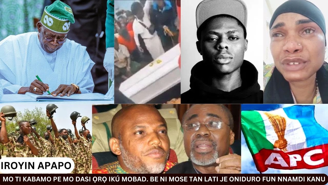 MO TI KABAMO PE MO DASI ỌRỌ IKÚ MOBAD. BE NI MOSE TAN LATI JE ONIDURO ...