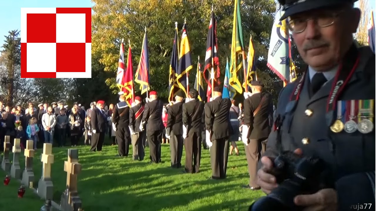 RAF Baginton's Polish Wartime Airmen Remembered 01-11-2015 - YouTube