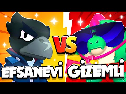 EFSANEVİ KARAKTERLER vs GİZEMLİ KARAKTERLER💀 ÖDÜLLÜ! Brawl Stars