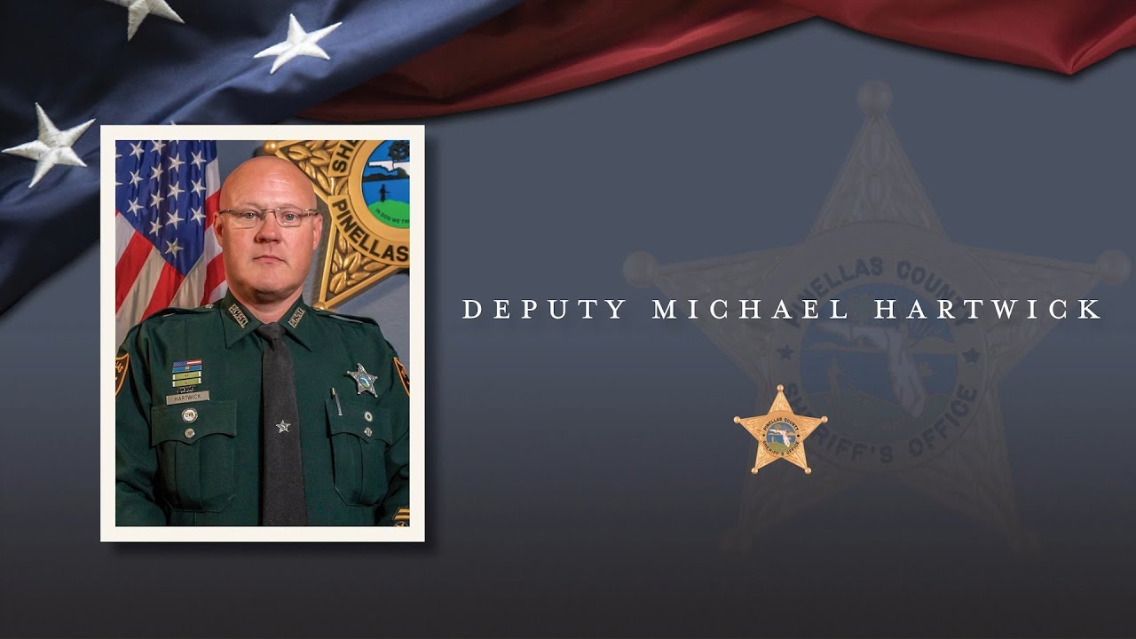 Deputy Michael Hartwick Funeral - YouTube