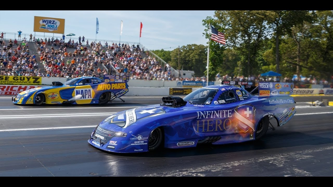 New Jersey Raceway Park ends summer NHRA drag racing event - YouTube