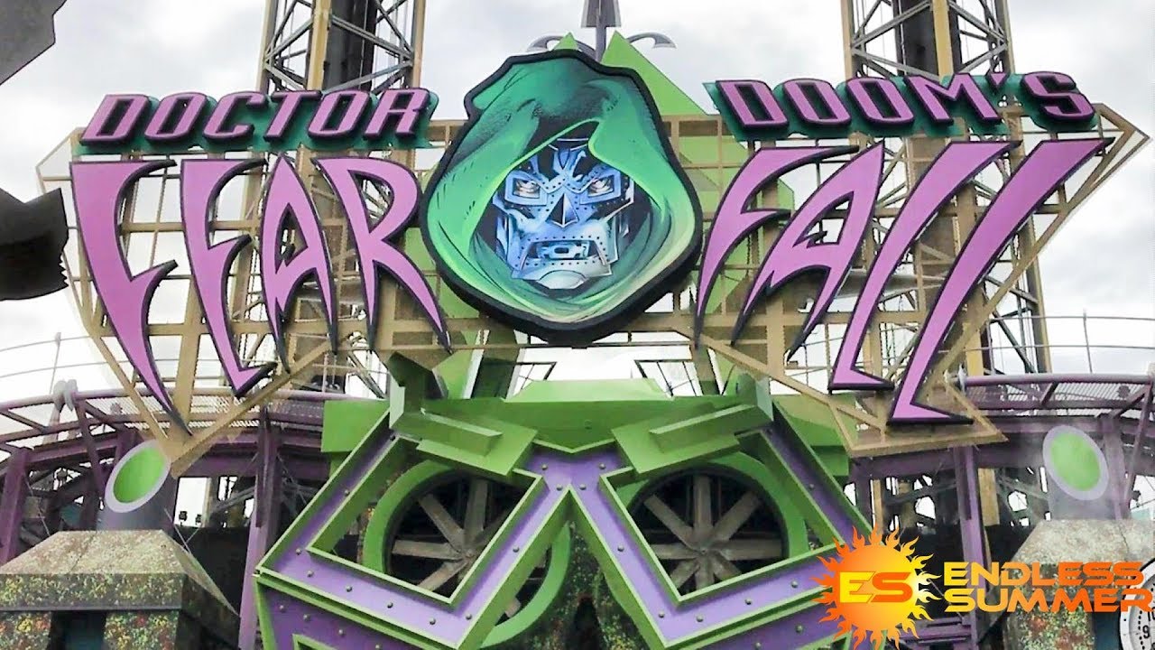 Doctor Doom's Fear Fall at Islands of Adventure in the Universal ...