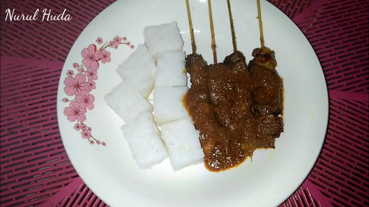 83. Nasi Impit, Satay, Peanut Sauce Recipe | Easy And Delicious - YouTube