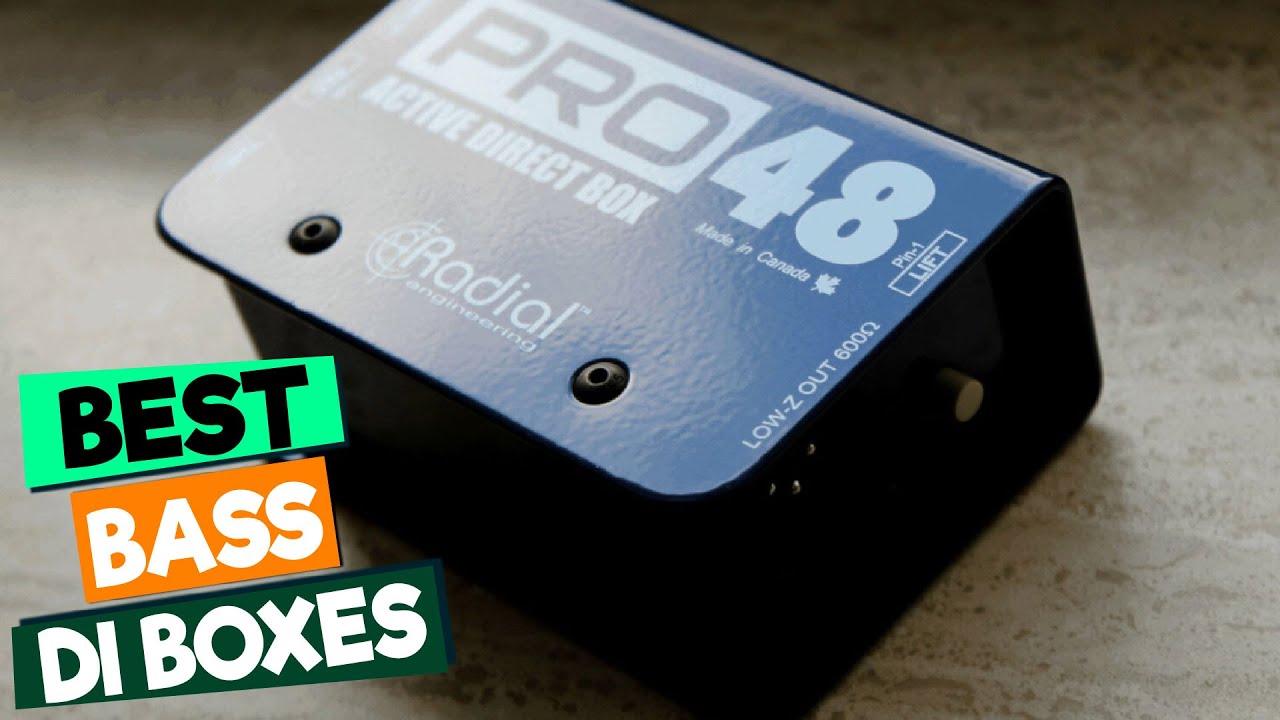 Best Bass DI Boxes: A Comprehensive Review - YouTube